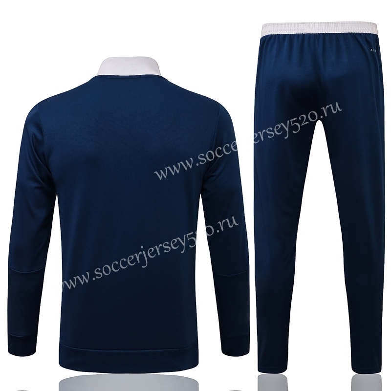 2021-2022 Feyenoord Rotterdam Royal Blue Thailand Soccer Jacket Uniform ...