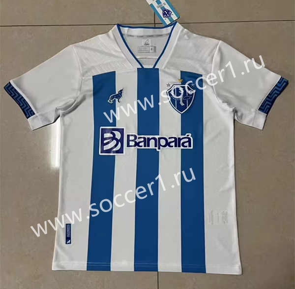 2023-2024 Paysandu SC Home Blue&White Thailand Soccer Jersey AAA-6032 ...