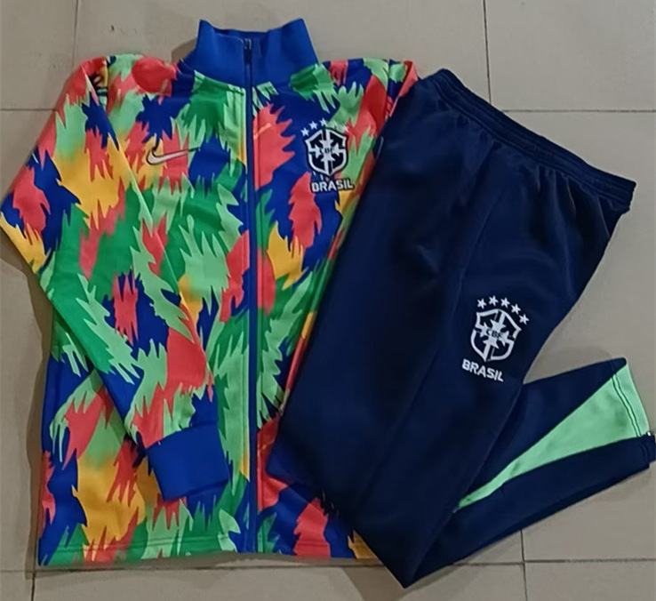 2025-2026 Brazil CamouflageThailand Soccer Jacket Uniform-815,Brazil
